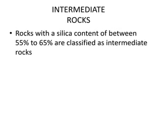 Introduction to Geochemistry of Igneous Rocks | PPTX