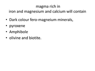 Introduction to Geochemistry of Igneous Rocks | PPTX