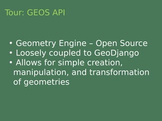 Introduction to GeoDjango | PDF | Web Development | Internet