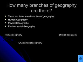 INTRODUCTION TO GEOGRAPHY | PPT