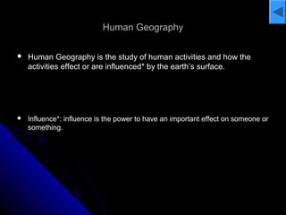 Introduction to geography | PPT