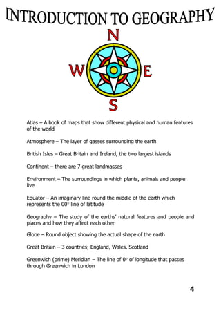 Introduction to geography pack | PDF