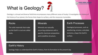 introduction to geology ppt to learn basics of geology | PDF