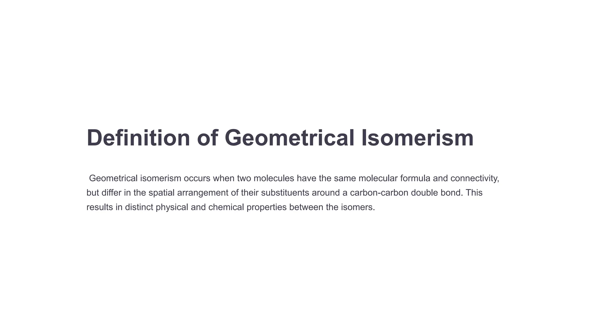 Introduction to Geometrical Isomerism.pptx