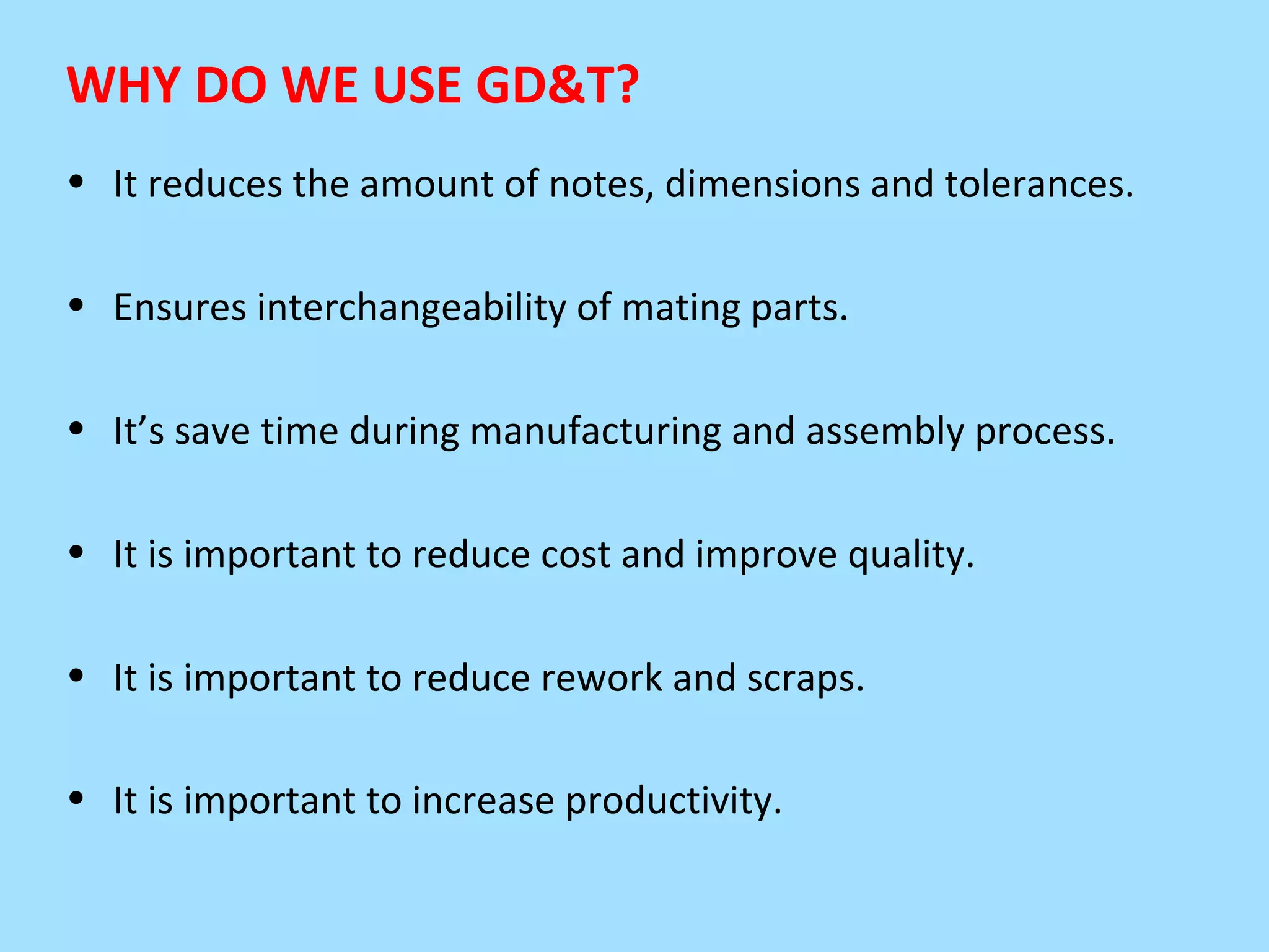 Introduction to Geometric Dimensioning and Tolerancing (GD&T) | PPT