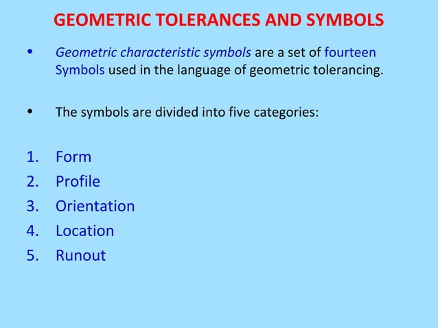 Introduction to Geometric Dimensioning and Tolerancing (GD&T) | PPT | 3-D Graphics | Computer ...