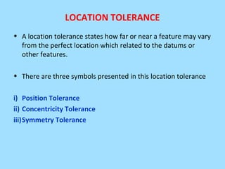 Introduction to Geometric Dimensioning and Tolerancing (GD&T) | PPT