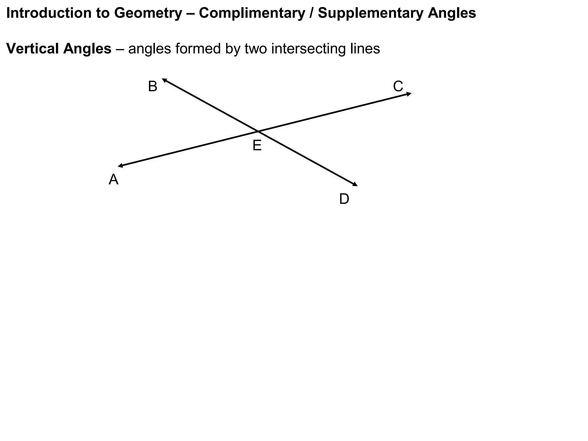 Introduction to geometry | PPT