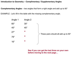 Introduction to geometry | PPT