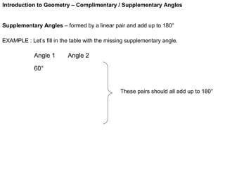 Introduction to geometry | PPT