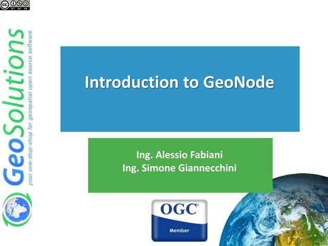 Introduction to GeoNode | PPTX