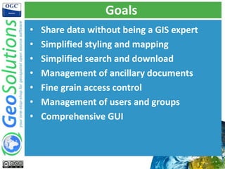 Introduction to GeoNode | PPTX