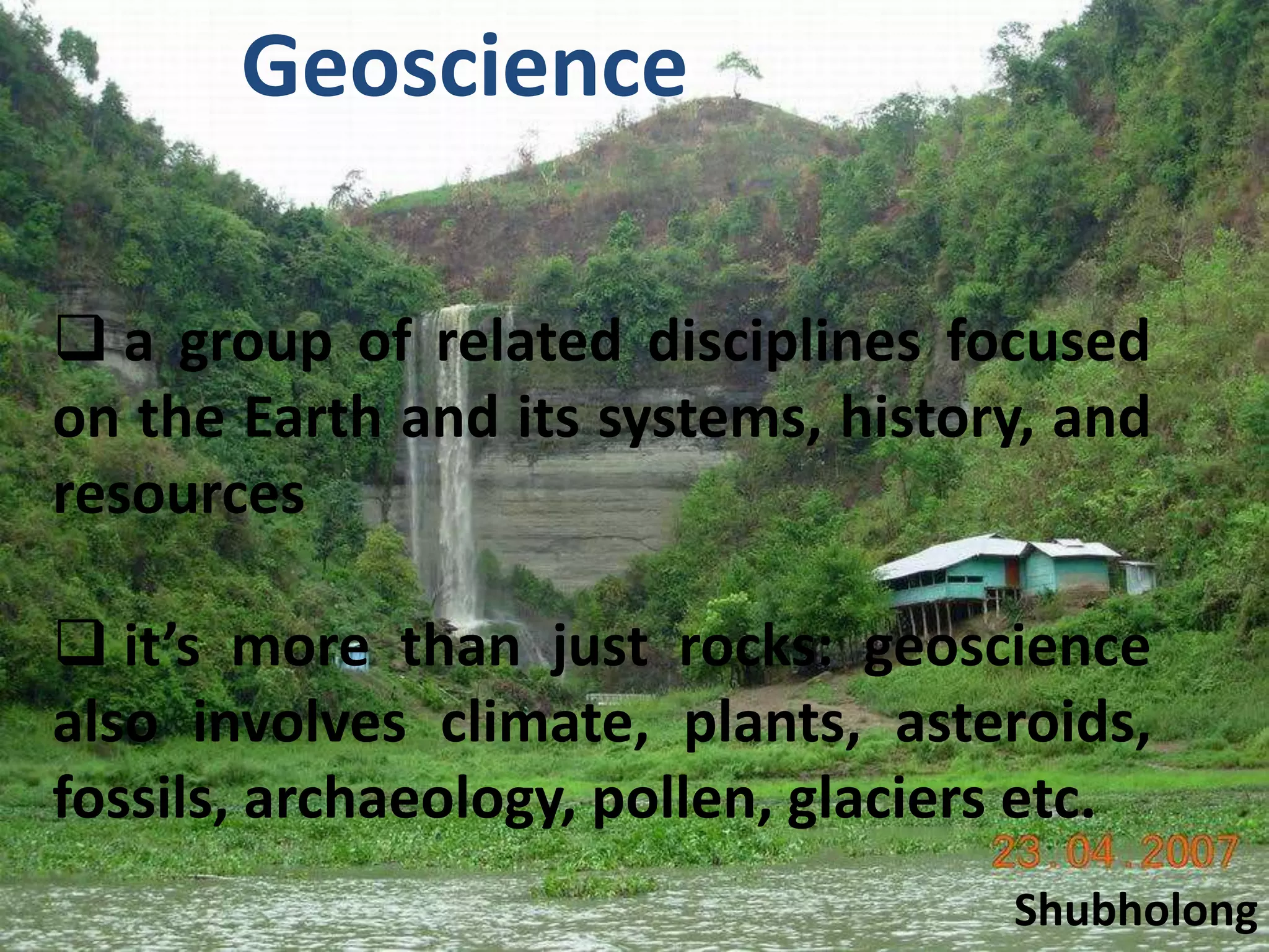 What is Geoscience?Objectives. | PPTX
