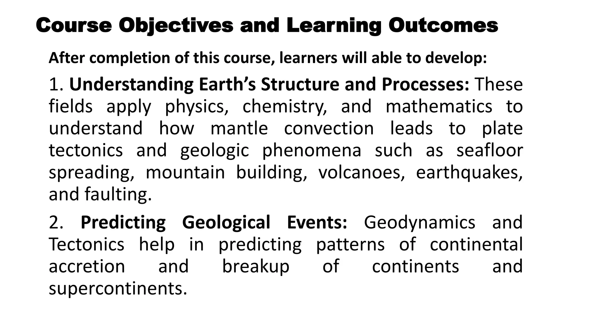 Introduction to Geotectonic and Geodynamics | PDF