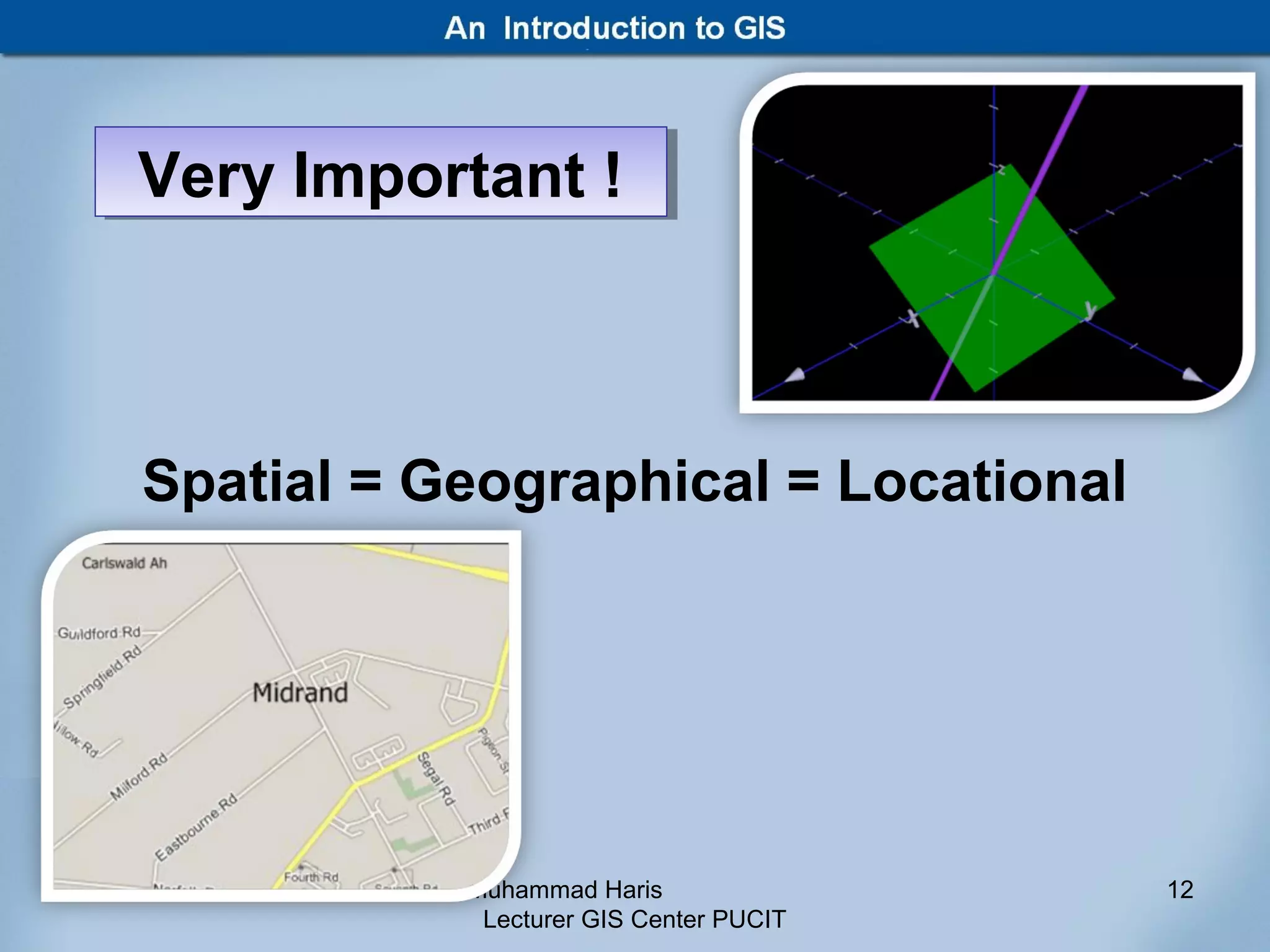 Introduction to gis | PPT