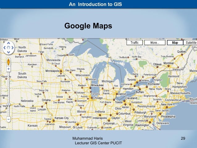 Introduction to gis | PPT | Geography | Science