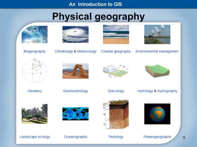 Introduction to gis | PPT | Geography | Science