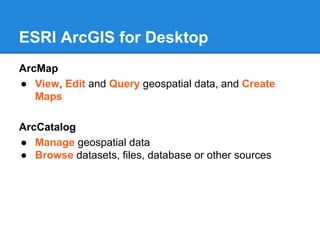 Introduction to GIS | PDF | Databases | Computer Software and Applications