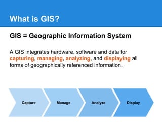 Introduction to GIS | PDF | Databases | Computer Software and Applications