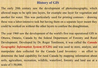 Introduction to gis | PPTX