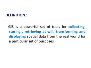 Introduction to GIS | PPTX