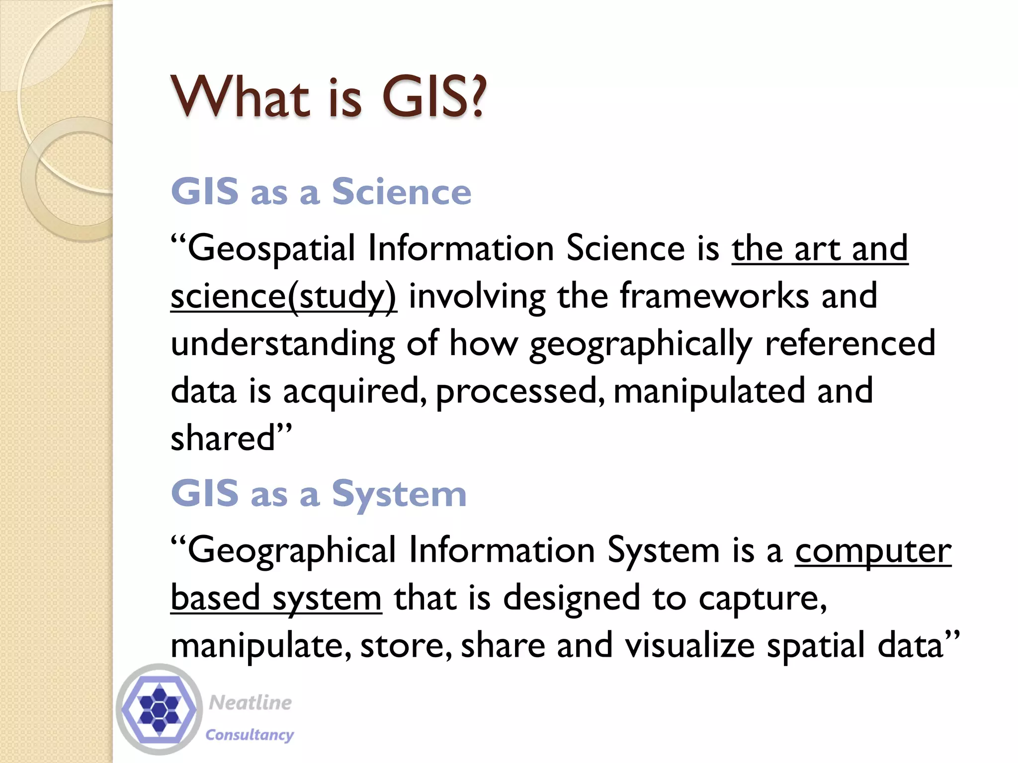 Introduction to gis | PPT