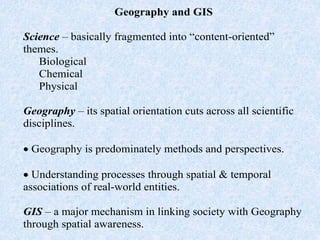 INTRODUCTION_TO_GIS.ppt | Geography | Science