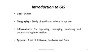 Introduction to GIS, GPS and remote sensing.ppt