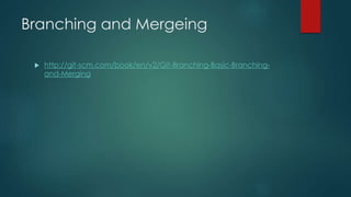 Introduction to git | PPT