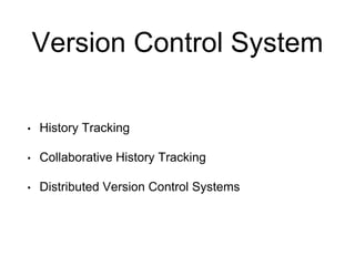 Introduction to git | PPT