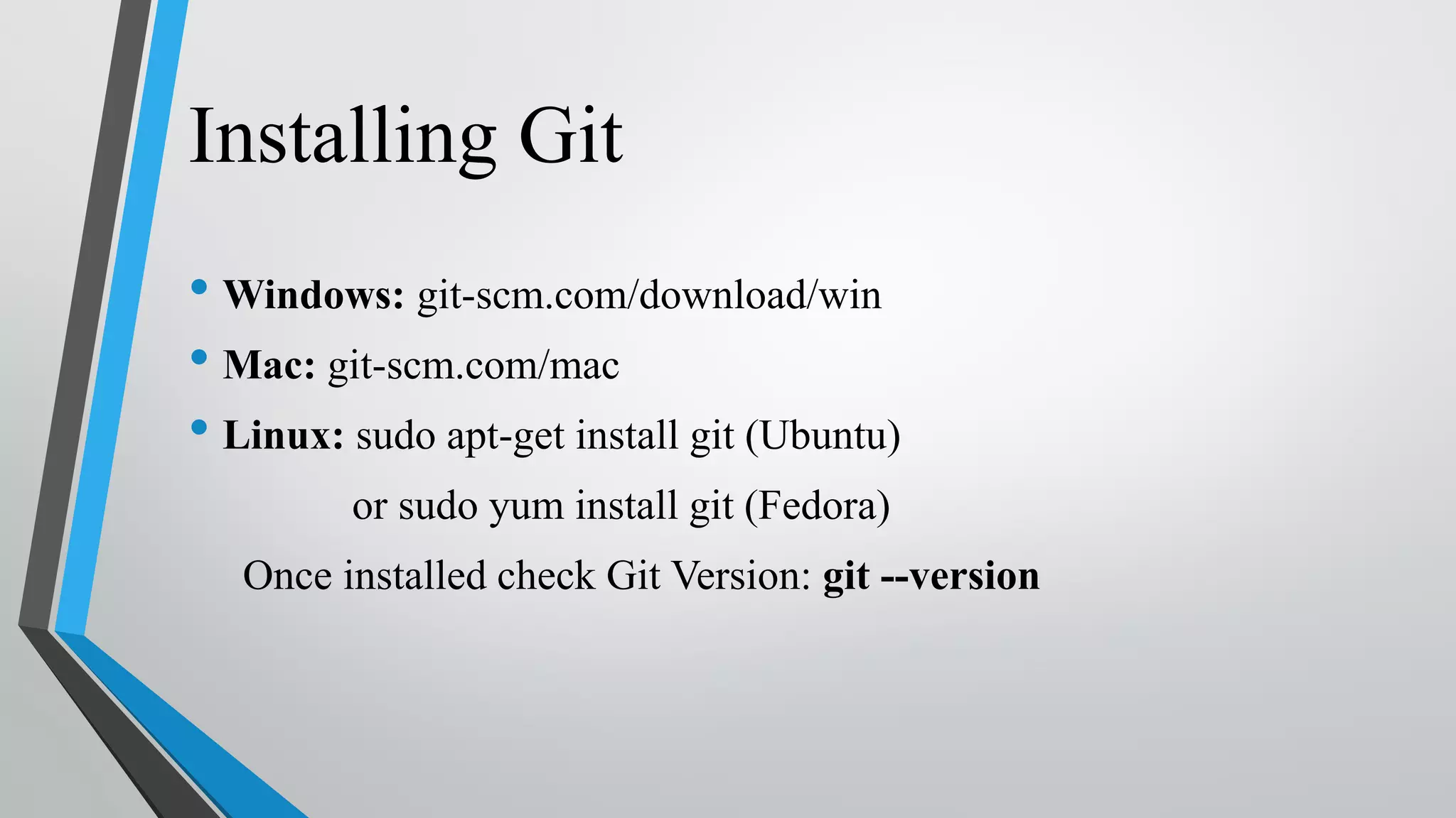 Introduction to git | PPT