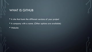 Fall18 Git presentation | PPT