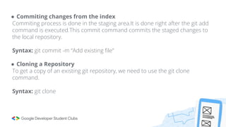 Introduction to Git and Github - Google Developer Student Clubs CET ...