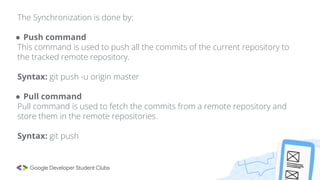 Introduction to Git and Github - Google Developer Student Clubs CET ...