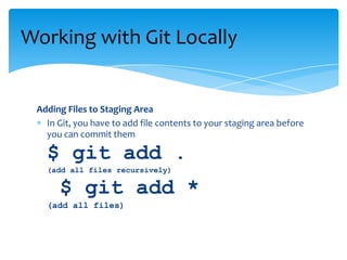 Introduction to git and github | PPT