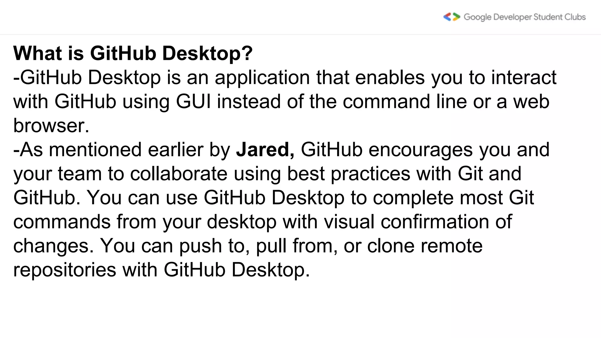 Introduction to git and Github | PPTX