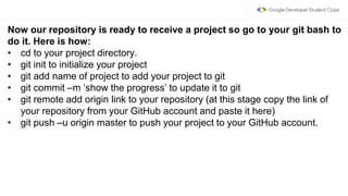 Introduction to git and Github | PPTX