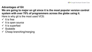 Introduction to git and Github | PPTX