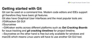 Introduction to git and Github | PPTX