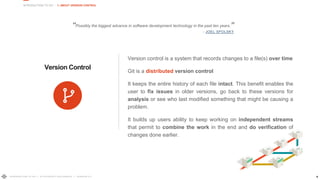 Introduction to GIT Endava 2023 | PPTX