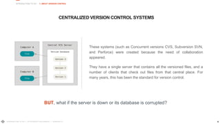 Introduction to GIT Endava 2023 | PPTX