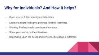 Introduction to git & github | PPT