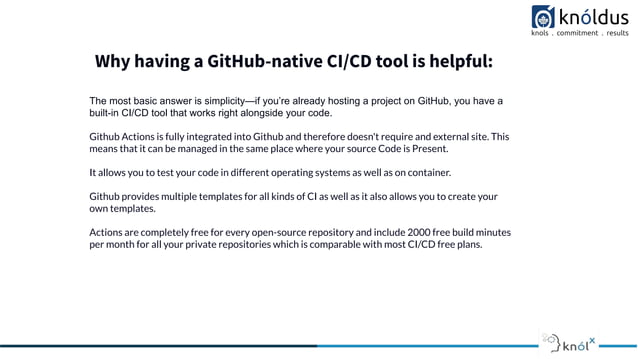 Introduction to Github Actions | PDF