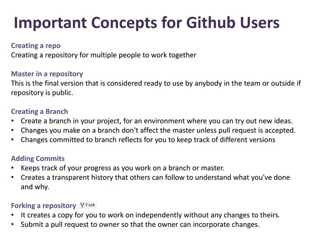 Introduction to github slideshare | PPTX