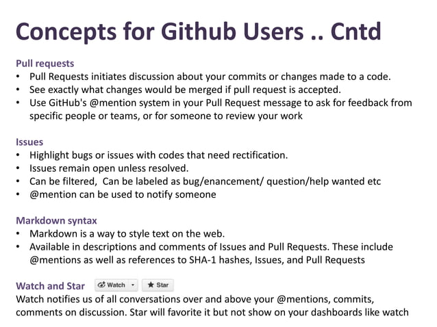 Introduction to github slideshare | PPTX