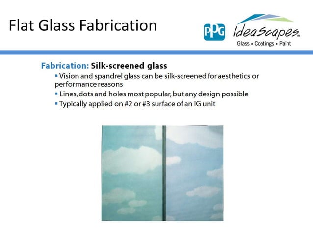 Introduction to glass - Part Two | PPTX