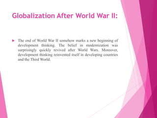 Introduction to globalization | PPTX