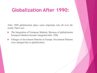 Introduction to globalization | PPTX