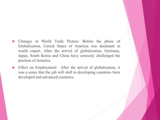 Introduction to globalization | PPTX