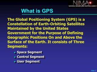 Introduction to global position system | PPTX